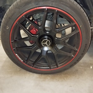 4pcs Mercedes Benz Maybach Matte Black Wheel Center Caps, Mercedes ...