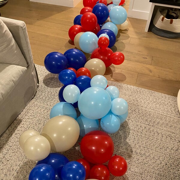 DIY Large Bluey Balloon Sculpture, Bluey Kids Birthday Balloon ...