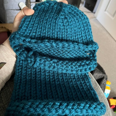 KNITTING PATTERN the Wesley Scarf - Etsy Canada