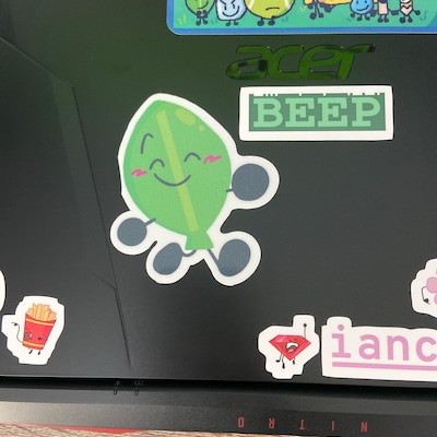 Battle for Dream Island HAVE COTS Sticker Pack Bfb Fan Art Bfdi Leafy ...