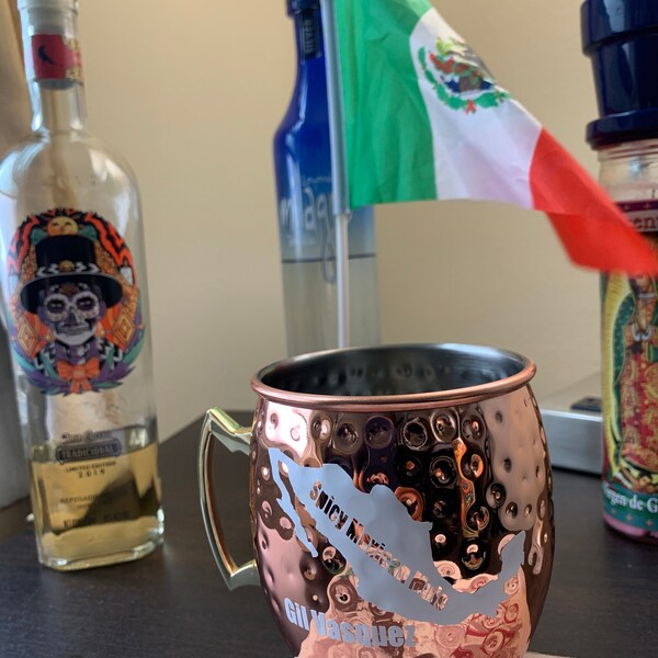 Personalized Moscow Mule Mug | Custom Hammered Copper Mug | Customized ...