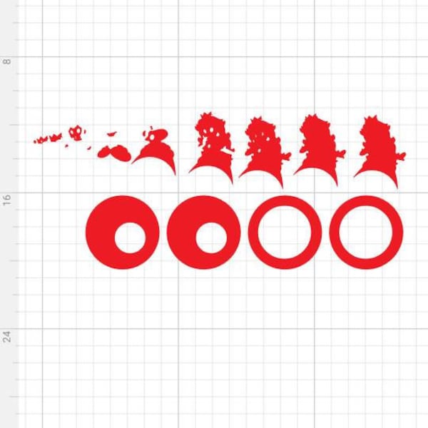 Video Game Candy Dome Svg, Game Characters Candy Ornament Svg ...