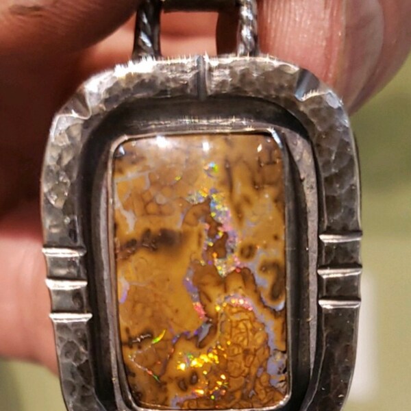 3.13 CTS L.ridge Opal Doublet on Black Potch Stone TBO-A236 - Etsy