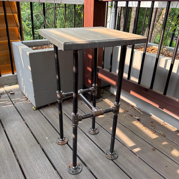 Industrial Pipe Bar Stools, Bar Stools, Counter-height Stools, Pub ...