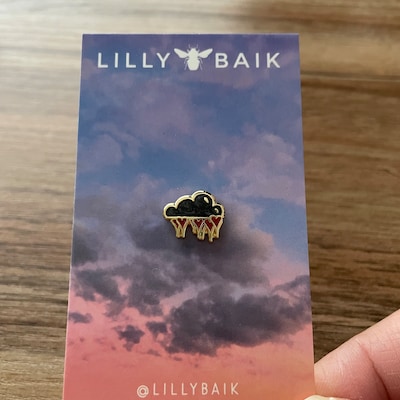 Beehive Hard Enamel Pin, Honeybee Floral Flowers Botanical Animal ...