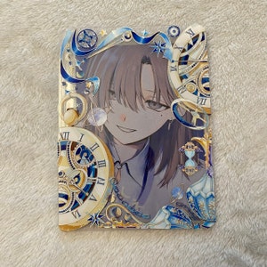 3D Decorated Toploader bottle Flowers Theme for KPOP & Anime Photocards ...