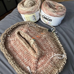 Knitting Pattern: JESS SWEATER Chunky Textured Slight - Etsy Canada