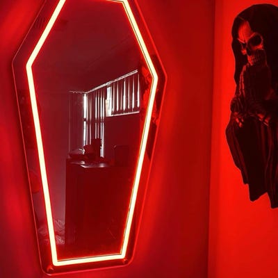 Til We Are Ghosts Neon Sign Goth Lover Gift Gothic Decor Goth Room ...