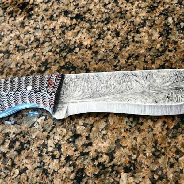 Feather Pattern Damascus Steel Billet, Damascus Bar, Damascus Steel ...