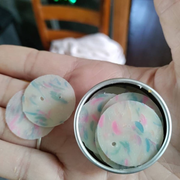 Escape the Germs! Single Use Soap Tabs: Natural Travel Cleanser ...