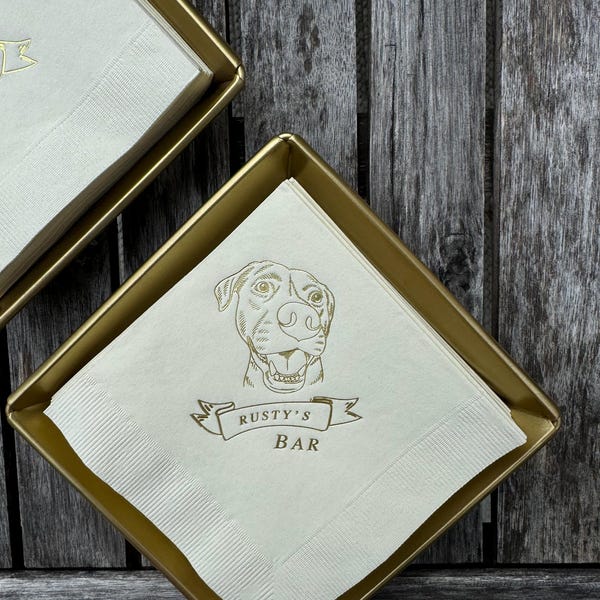 Custom Illustrated Pet Arched Bar Sign Pet Bar Menu, Custom Wedding Bar ...