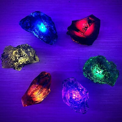 Raw Infinity Stones FULL SET Bestseller Infinity Gauntlet Avengers ...