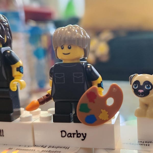 Custom Lego Minifigures Couples Gift, Wedding Lego Figure Art ...