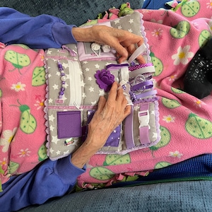Dementia Fidget Toy, Activity Mat for Elderly, Alzheimer's Gift, Autism ...