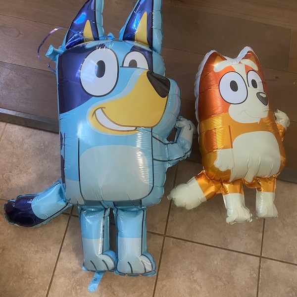 Bluey Balloons Bluey Themed Birthday Decorations Kids Bluey Birthday ...