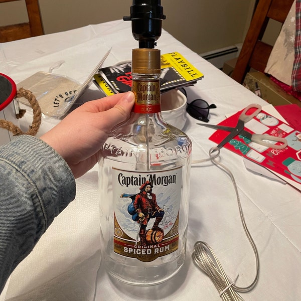 Jack Daniels Bottle Lamp - Etsy
