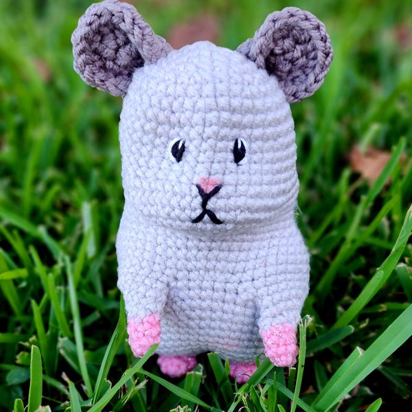 Crochet Pattern-the Hamster(pdf/eng/kor) - Etsy