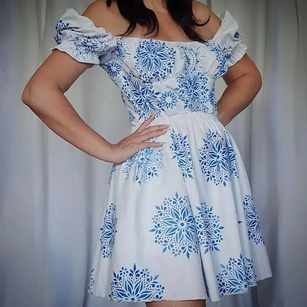 Vintage Style Blouse Pattern Digital Download, Fall and Summer Clothing ...