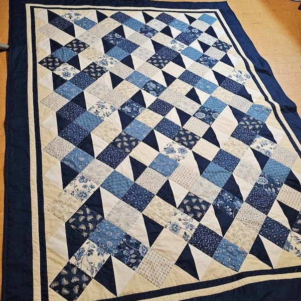 Simply Serene Quilt Pattern: Charm Pack Friendly (PDF Digital Download ...