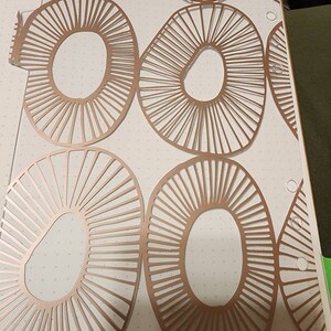 Printed Personal Size Planner Inserts Personal Size Refill Paper ...