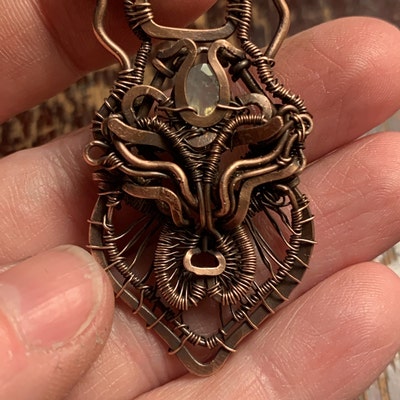 WOLF Head ADVANCED Level Wire Wrapping TUTORIAL, Diy Wire Wrap Animal ...