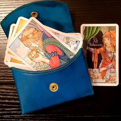 DIP CAN HOLDER Holster Case Made of Natural Full Grain Leather in ...