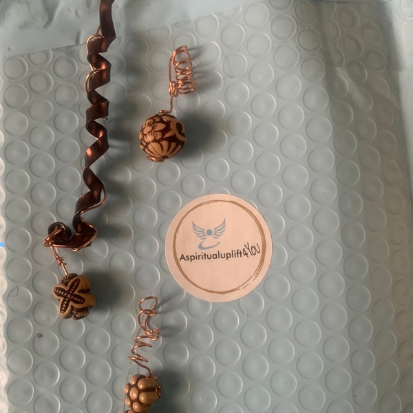 Loc Sprinkle Beads Kit , Assorted Sister Loc Beads, Dreadlock Beads ...