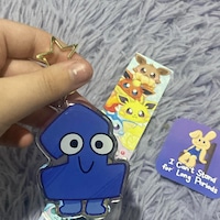 BFDI Keychains - 2.5" Acrylic - Marker, Pricetag, Nine, Book, Coiny ...