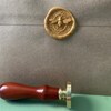 8 Designs of Post Stamp Seal Wax Seal Stamp, Metal Stamp Head Wax Seal ...