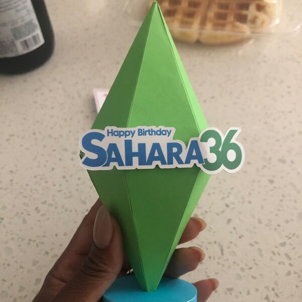 12 Sided 3D Gem SVG and PDF Design - Etsy