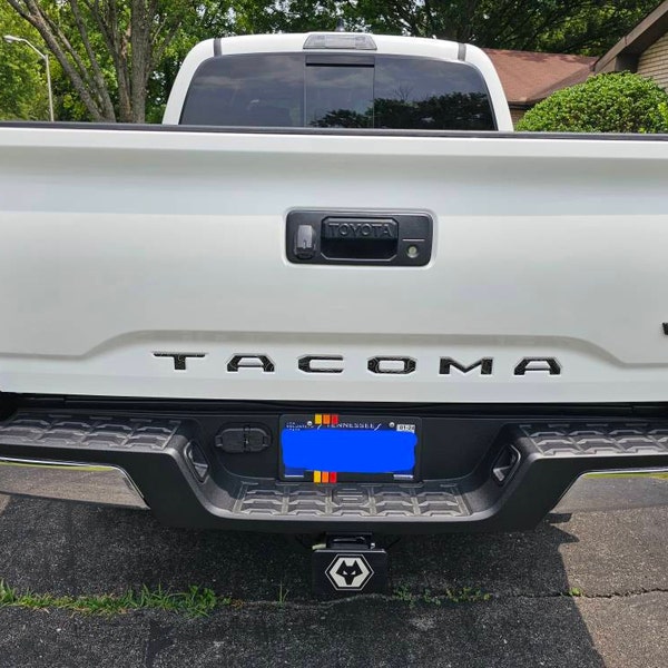 Vintage-toyota-retro-style-license-plate-frame-trd-offroad-tacoma-fj ...