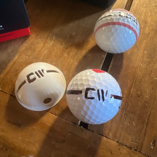 Golf Ball Stencil - Triangle Alignment - Etsy