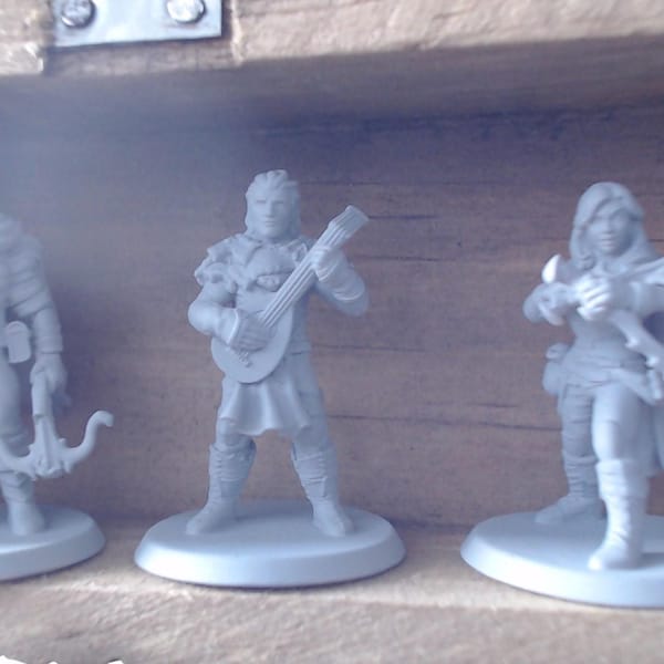 Kenku Tengu Aarakokra Bard Tabletop Miniature for Dungeons and Dragons ...