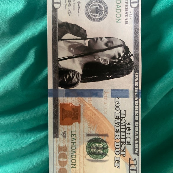 Your Face on Money, Game Money, 100 Dollar Bill, Party Money, Custom ...