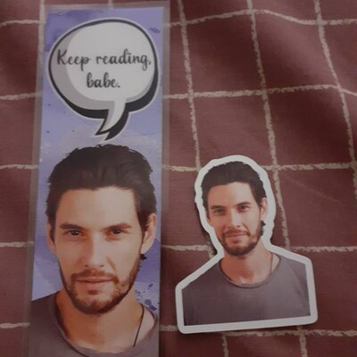 Ryan Gosling Inspired Bookmark Gift for Bookworms Fun - Etsy