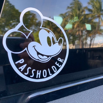 Disney Annual Passholder Decal - Etsy