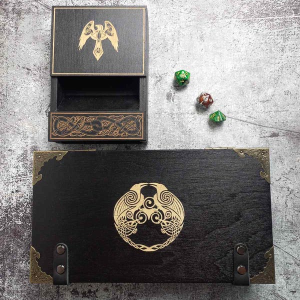 Dnd Tower for Dice. Personalized Dice Box Storage. Custom Dice Rolling ...