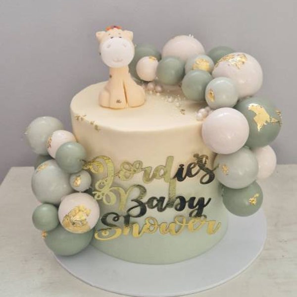 Personalised Custom Card Cake Topper L Happy Birthday L Anniversary L ...