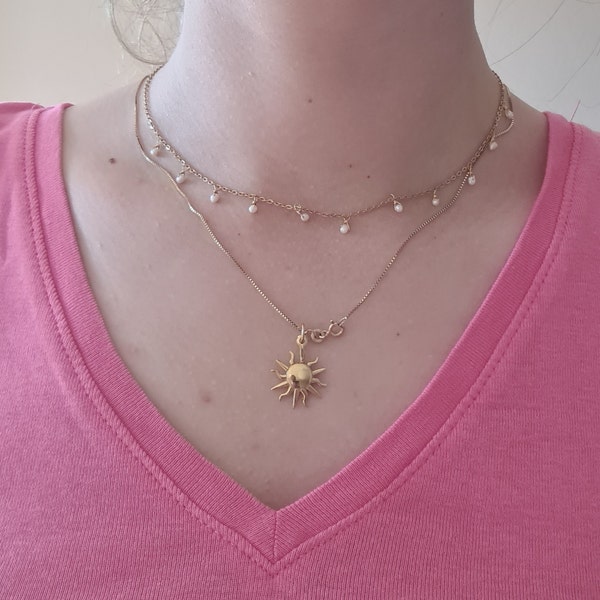 Cyprus Large Idol of Pomos Pendant Necklace, Neolithic Fertility ...