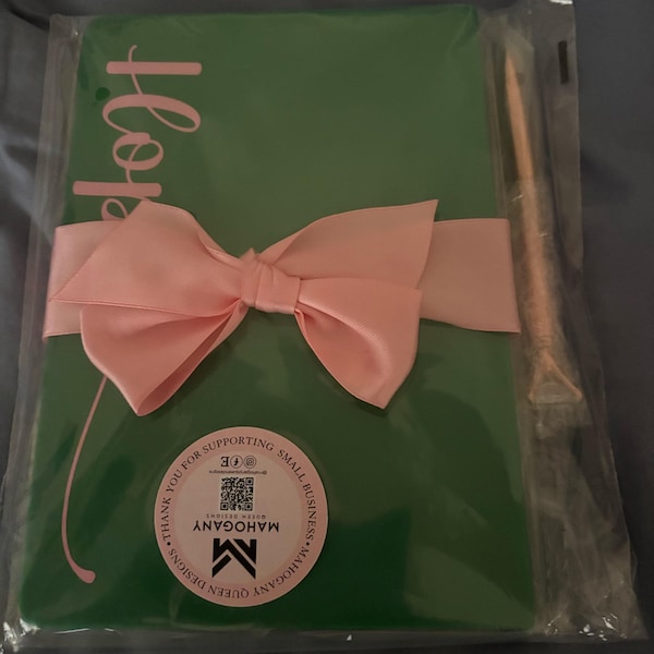 Personalized Journal, Red and White, Notebook, Custom Journal, Custom ...