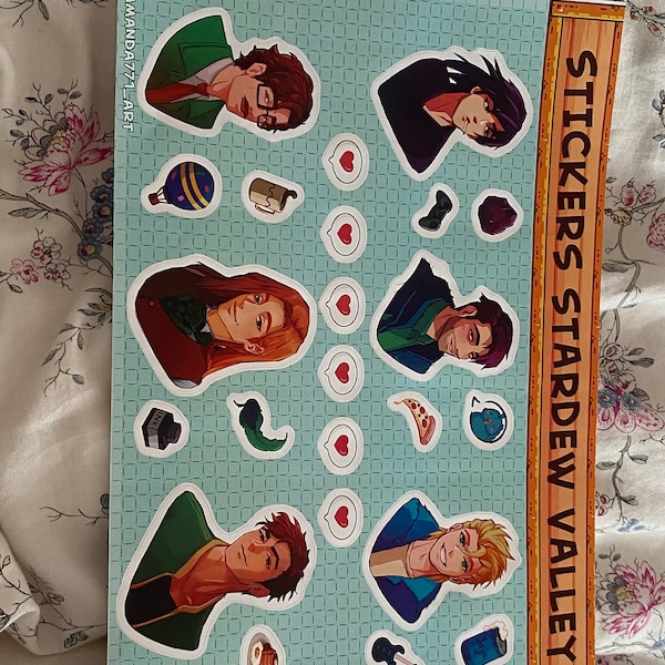 Stardew Valley 24 Stickers - Etsy UK