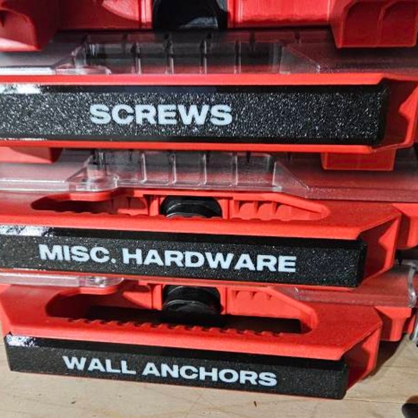 Milwaukee PACKOUT Custom Latch for Compact Organizer | Personalized ...