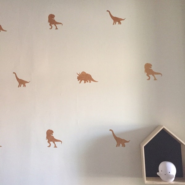 Brontosaurus Dinosaur A5 Stencil Mask Reusable PP Sheet for Arts ...