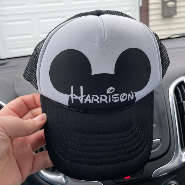 Mickey Bucket Hat Disney Bucket Hat 90s Disney Mickey Hats Mickey Head ...