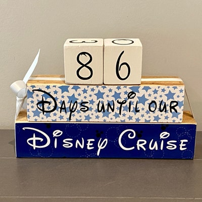 Countdown Blocks, Disney Cruise Countdown, Disney Countdown, Days Until ...