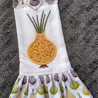 Onion Applique Embroidery Design. Onion Applique Design. Onion ...