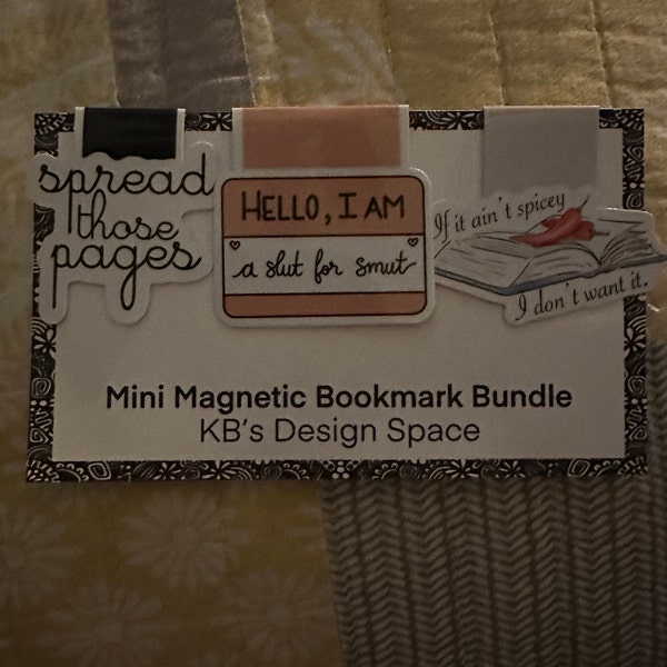 Mini Food Magnetic Bookmark Bundle, Taco, Marshmallow, Muffin, Food Pun ...