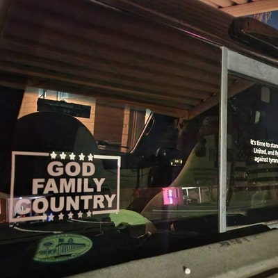 TRUMP Take America Back 2024 Vinyl Decal, Bumper Sticker USA Seller ...