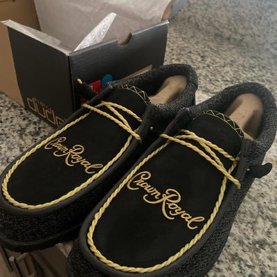 Custom Crown Royal Hey Dudes Grey - Etsy