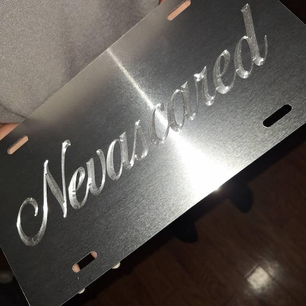 Sun Ocean Wave License Plate Vanity Front Car Tag Diamond Etched on ...